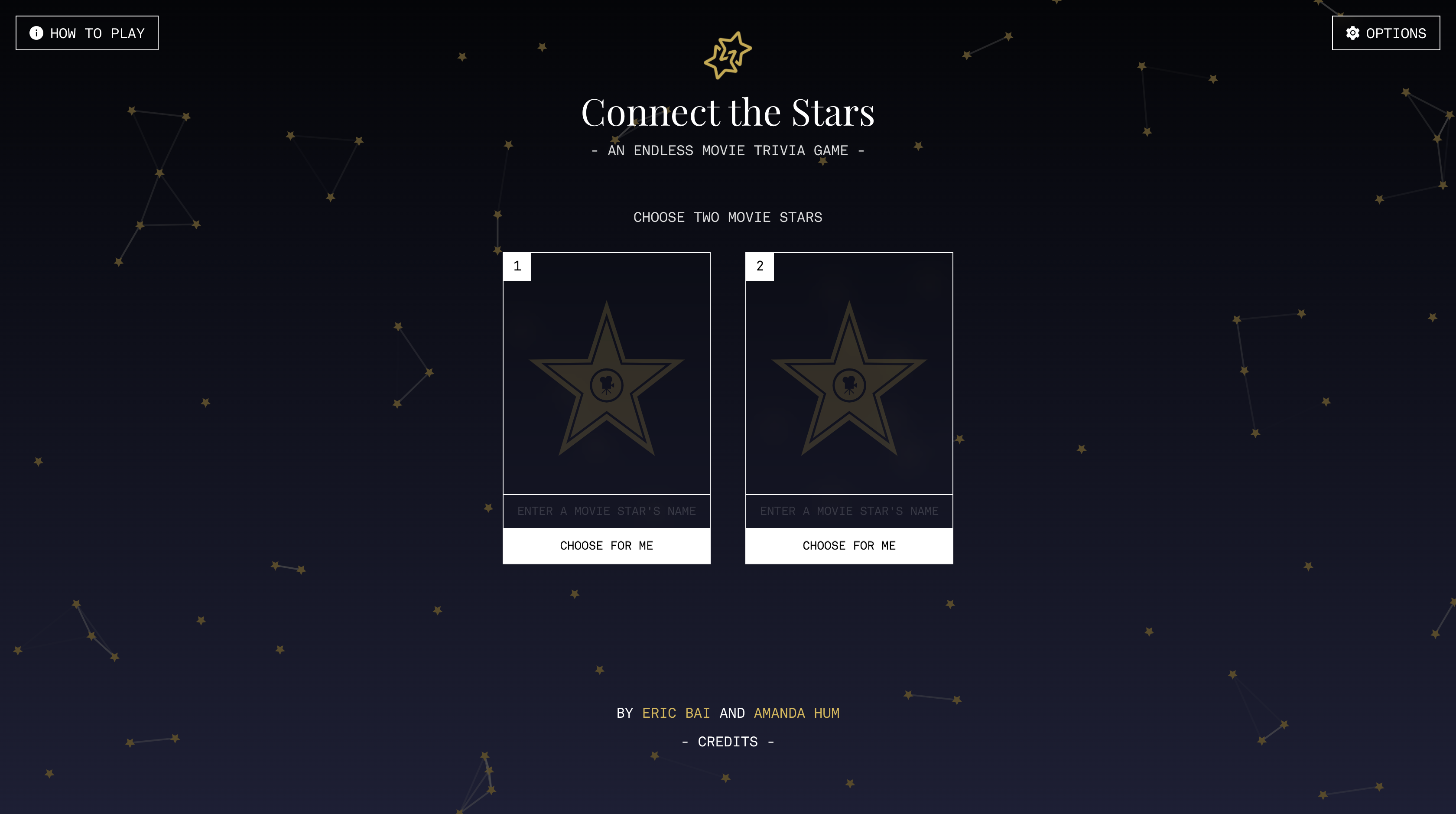 Making Connect the Stars